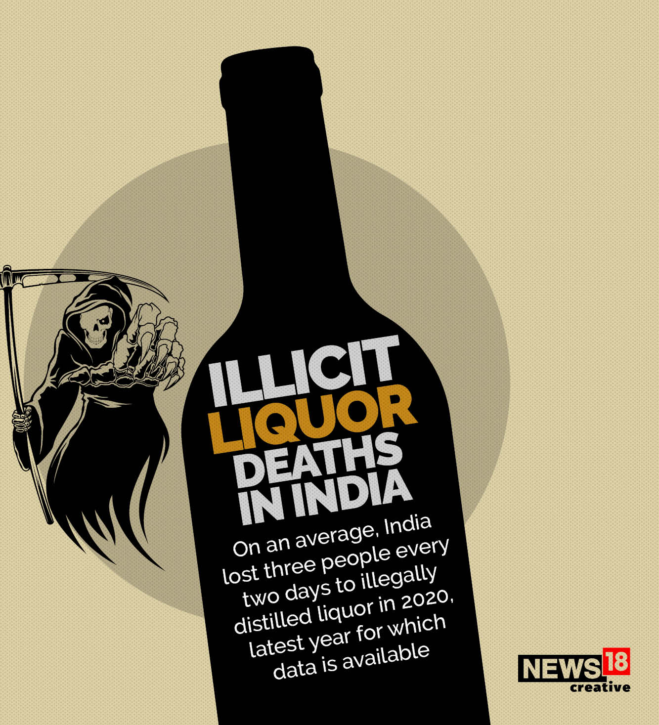 Hooch Deaths: 3 Persons Die Every 2 Days in India Due to Illicit Liqour ...