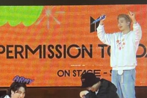 BTS: RM Gets Punished for Yawning at Permission to Dance Concert in ...