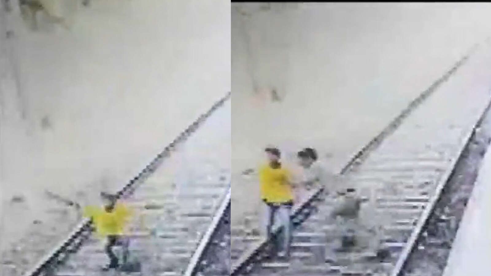 WATCH: Daring Cop Jumps in front of Express Train in Thane, Saves Teen ...