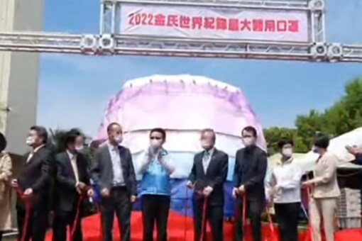 World's Largest Face Mask, 50 Times Larger Than Average, Has Entered ...