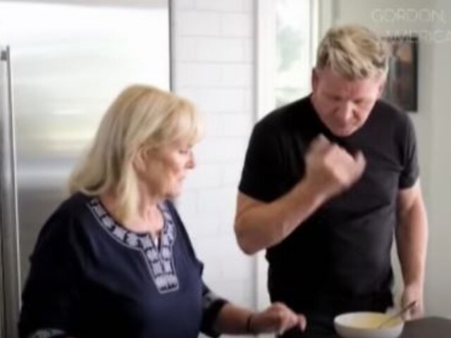 Gordon Ramsay's Mom Has the Most Gordon Ramsay Reaction to His Cooking ...