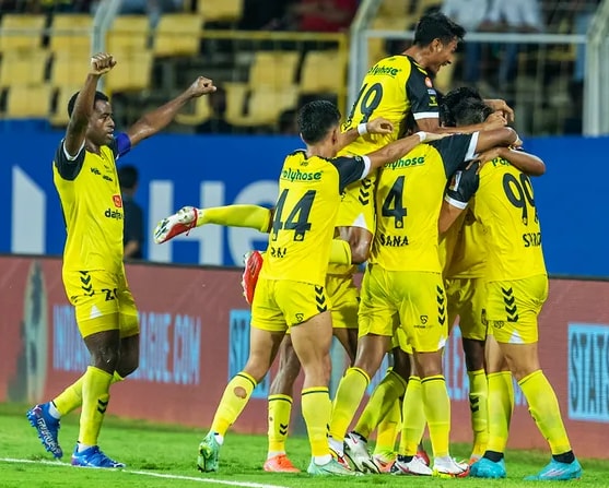 ISL 2021-22: Hyderabad FC Beat Kerala Blasters on Penalties to Win Maiden Title | In Pics - News18
