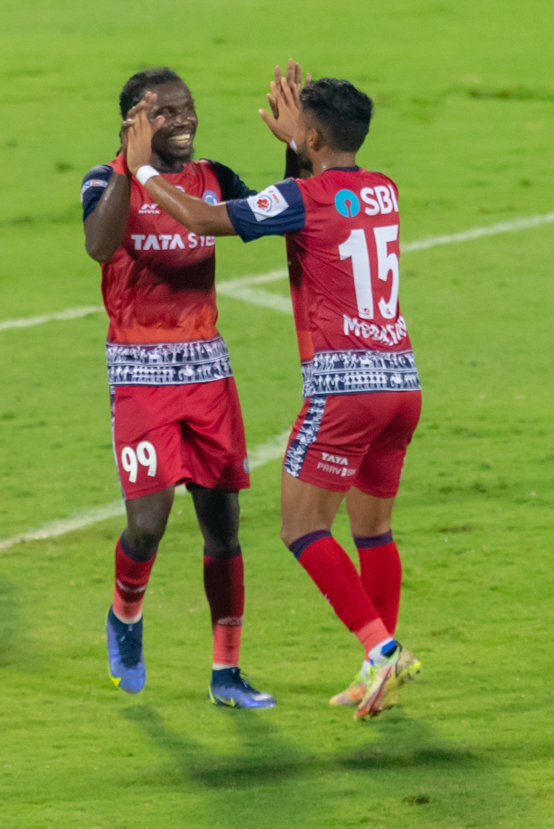 ISL 2021-22: Jamshedpur FC Beat Hyderabad FC 3-0 | In Pics - News18