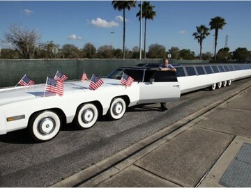 World's Longest Car Complete with Pool, Mini Golf Course Restored to ...
