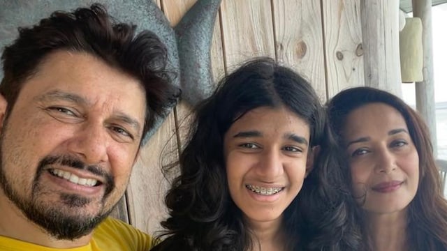 Madhuri Dixit Posts Happy Family Pic With Son Ryan on His 17th Birthday ...