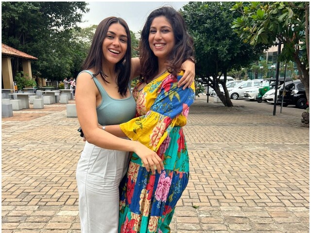 Mrunal Thakur Takes a Break in Sri Lanka in Between Shoot Schedules of ...