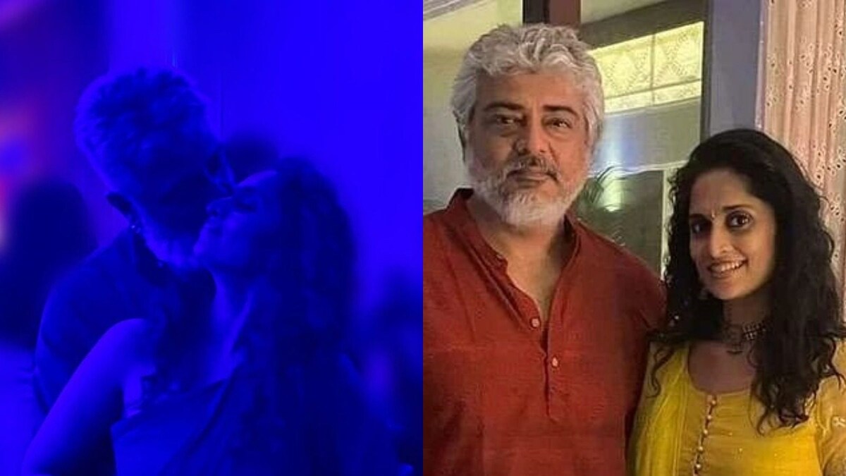 Ajith Kisses Wife Shalini in Romantic Photo Shared by Shamlee; Fans Say ...