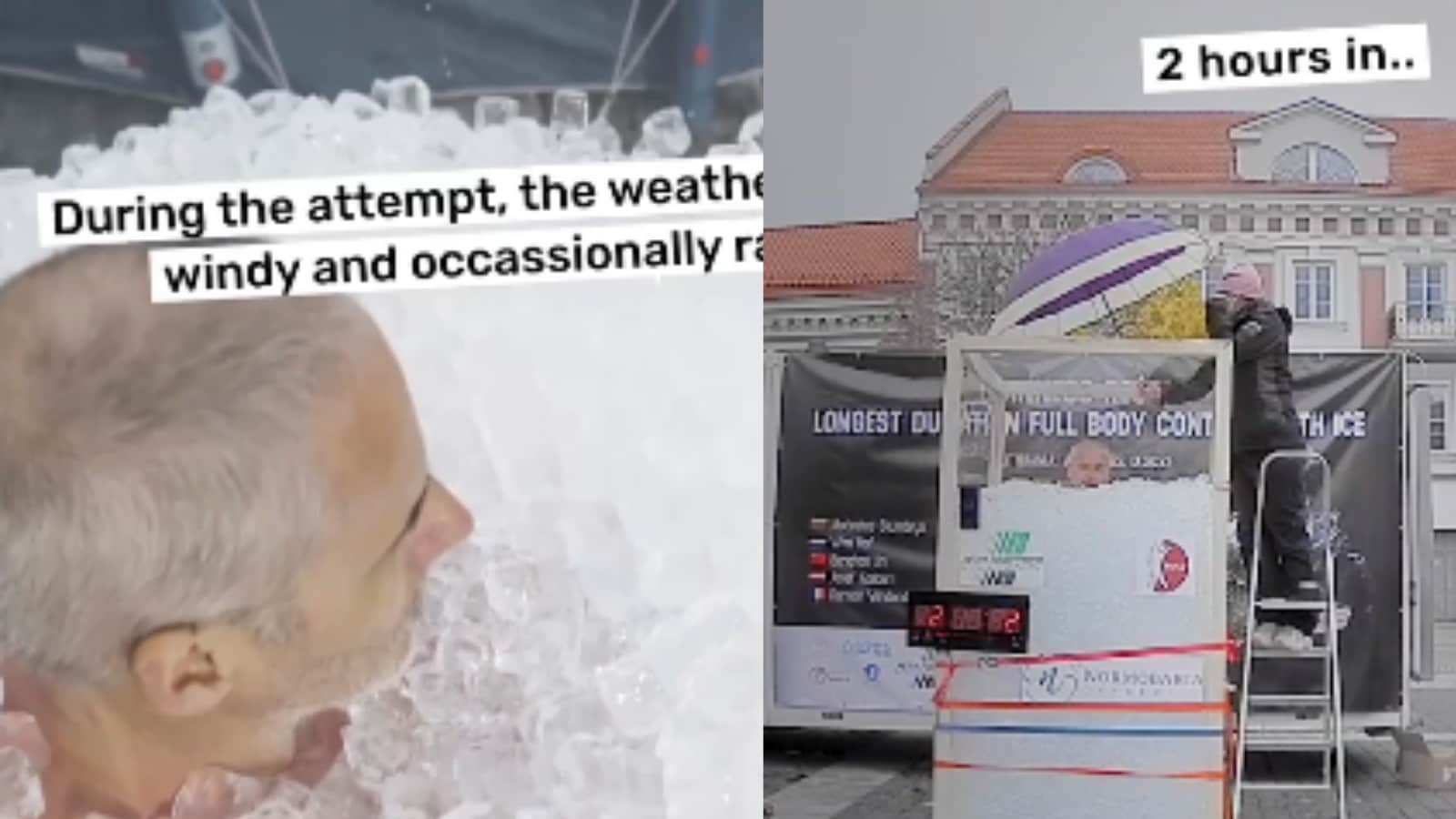Mind-numbing: Man in Poland 'Chills' in Ice Box for 3 Hours, Sets ...