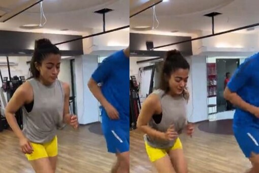 Rashmika Mandanna Burns Calories With This Intense Workout; Watch Video ...