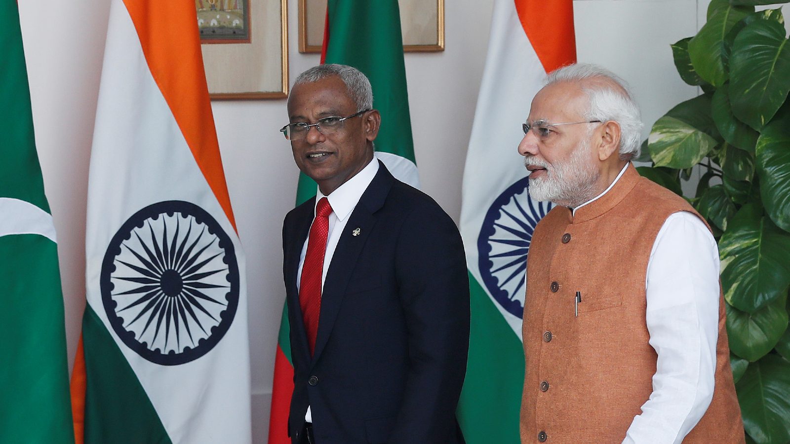 Solih Thanks India For Aiding Maldives Generously, Heaps Praise For ...