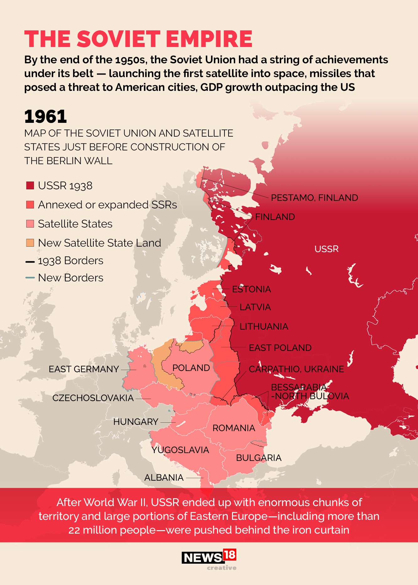 Ussr Map Before And After Soviet Union Map Hi Res Stock Photography