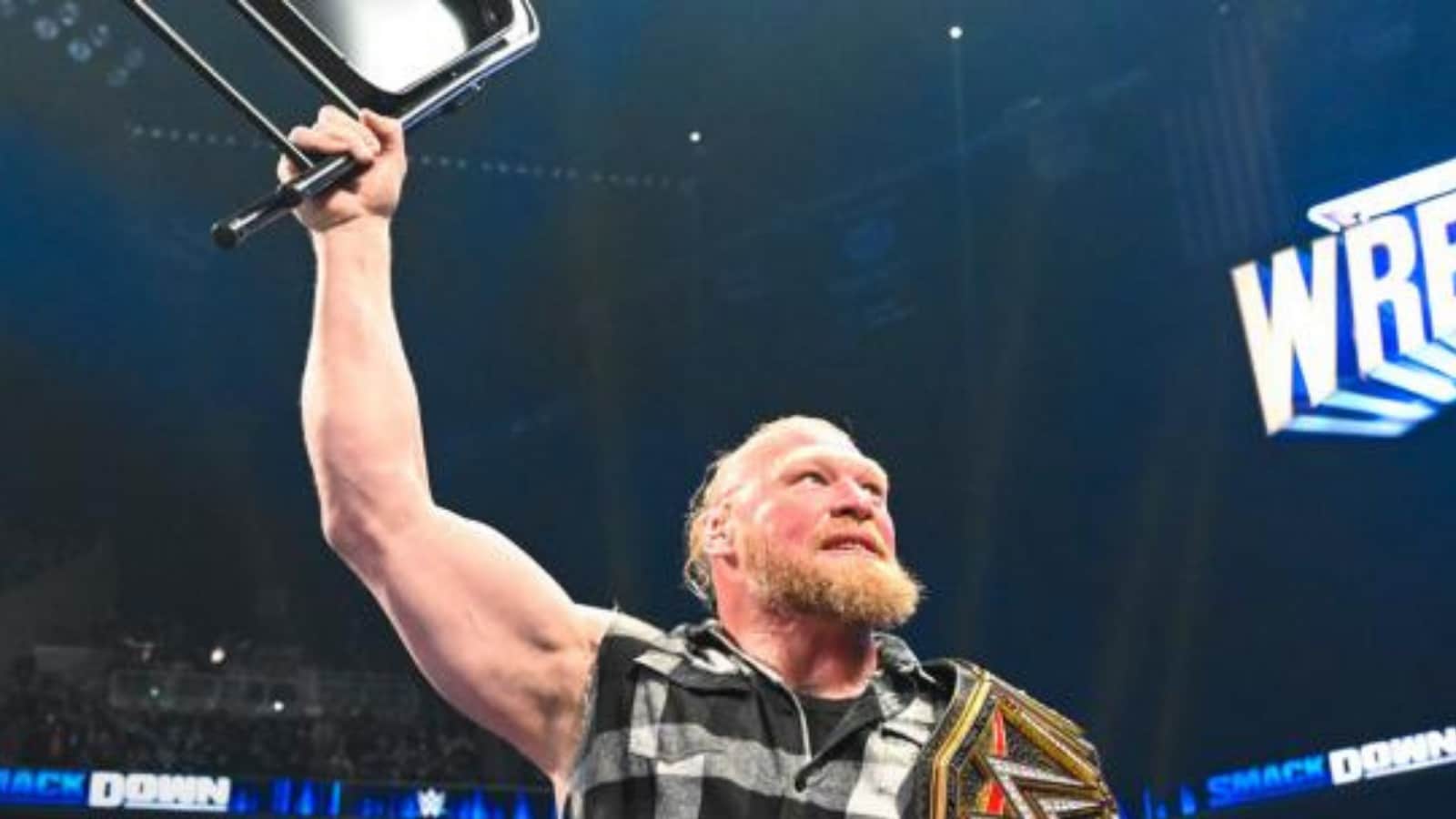 WWE SmackDown Results: Brock Lesnar Rampages with Steel Chair, Sets Up ...