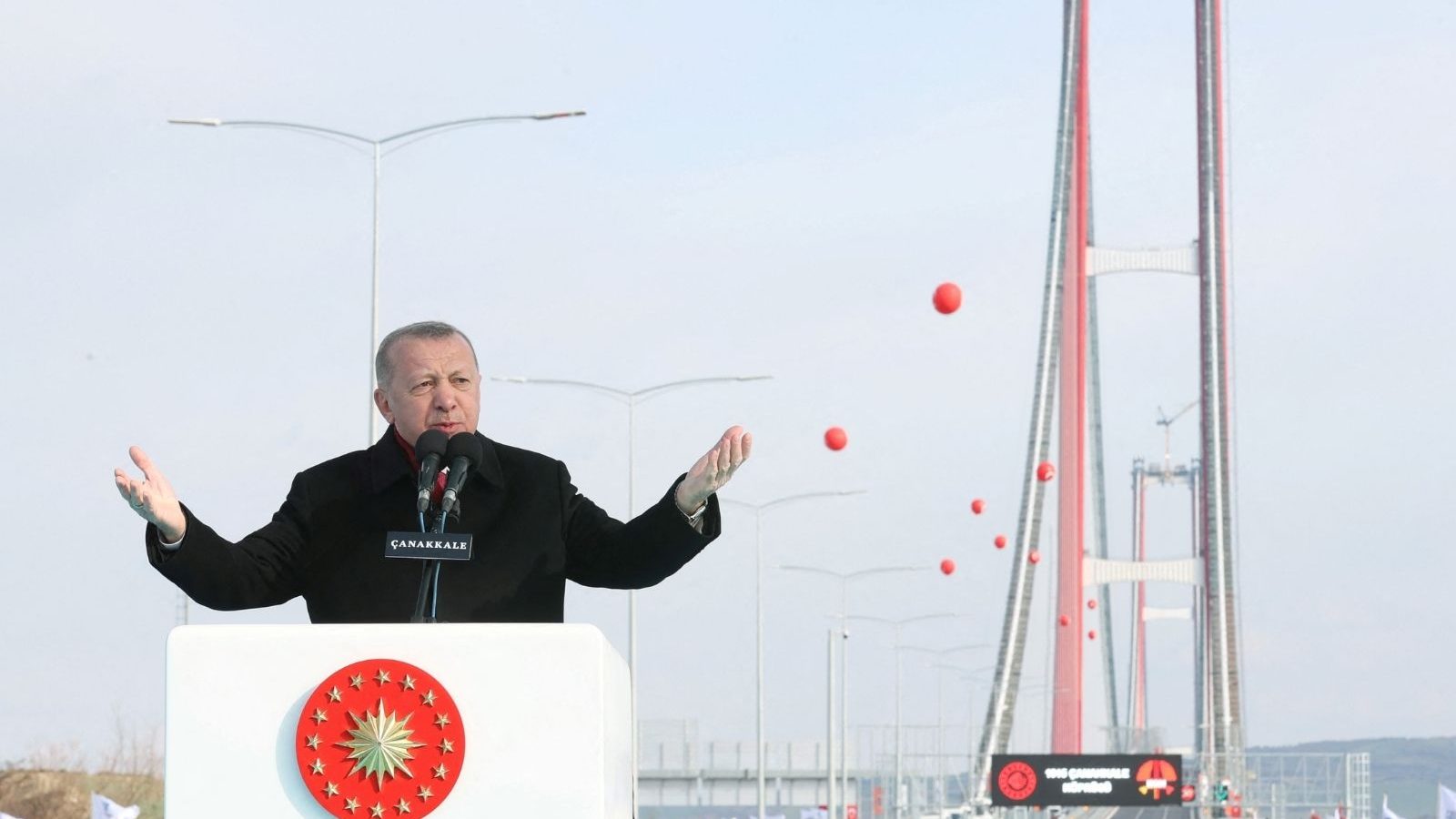 Turkey Opens World's Longest Suspension Bridge Linking Asia and Europe ...