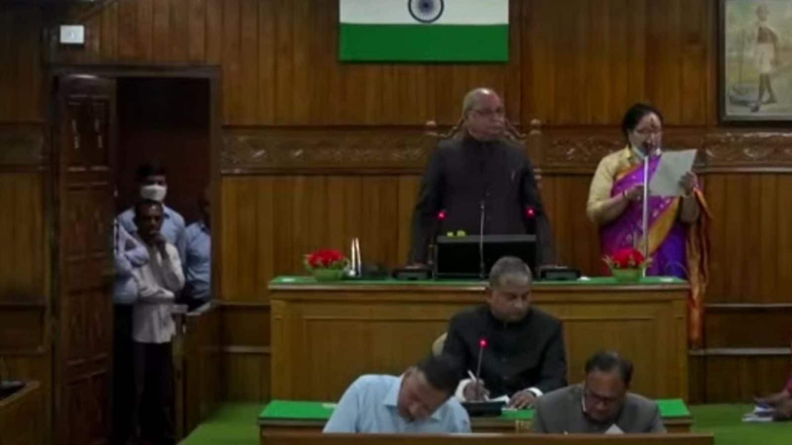 Newly elected MLAs have been sworn in as members of the Uttarakhand ...