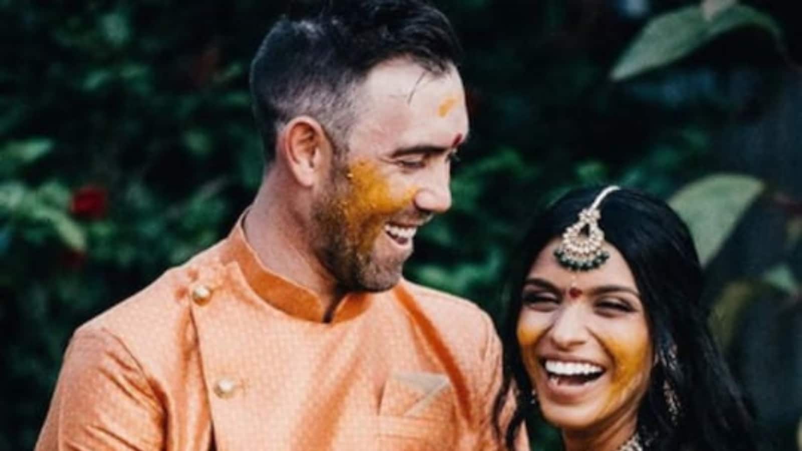 Presenting "Desi" Glenn Maxwell And Wife Vini Raman | Movies News - News18