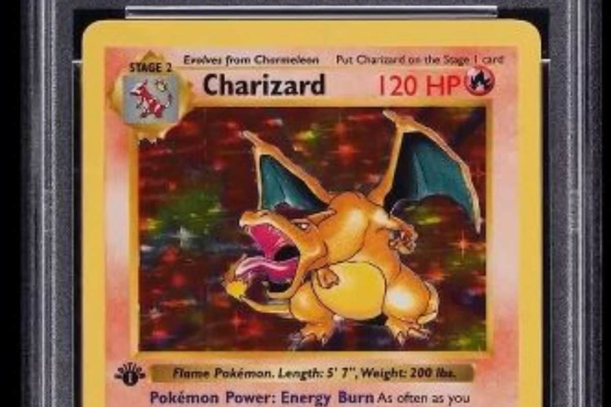 Original Charizard Card