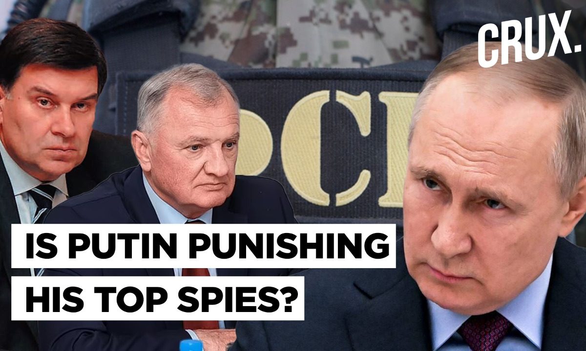 Putin Reportedly Arrests FSB Spies Amid Ukraine War l Admission Of ...
