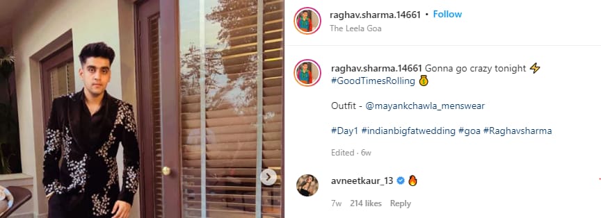 Avneet Kaur Is Dating Raghav Sharma; Producer 'Pursued' Aladdin Star ...