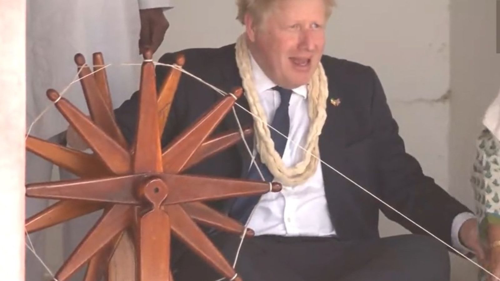 'Extraordinary Man': At Gujarat's Gandhi Ashram, Boris Johnson's ...