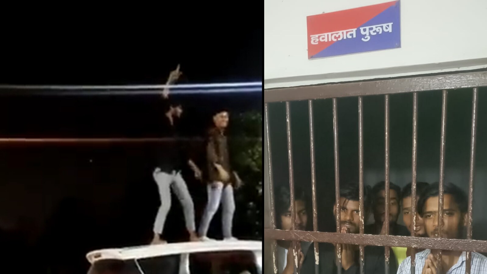 Video of Two Men Dancing on Car Roof in Ghaziabad Goes Viral, Slapped ...