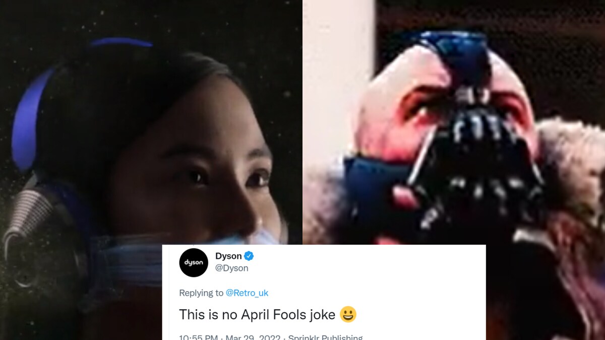 Dyson's Air Purifier Headphones aren't an April Fool's Joke But Twitter ...