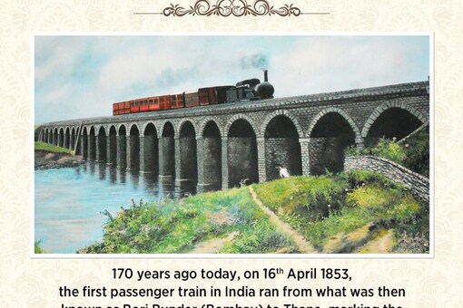 On This Day in 1853: Indian Railways' First Passenger Train Ran from ...