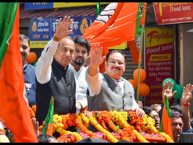 Nadda Hits Home Turf Kicks Off Bjp Campaign For Himachal Polls Aap