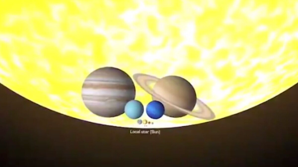 Jupiter Crushing Planets in Our Solar System With its Size ...