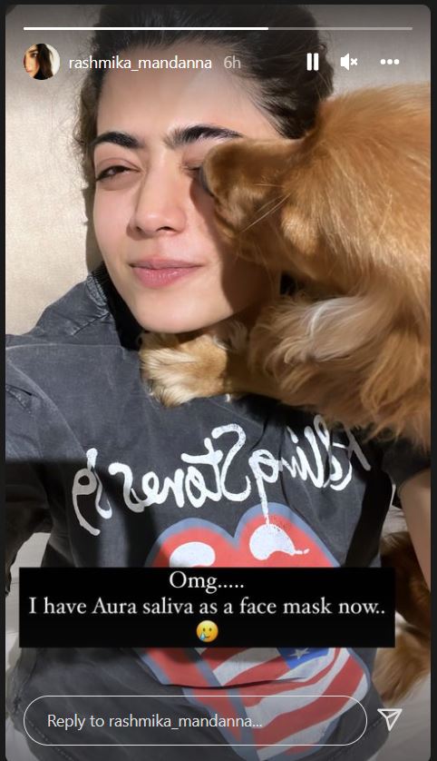 Rashmika Mandanna Reveals Her Skincare Regimen Involves Saliva Face ...