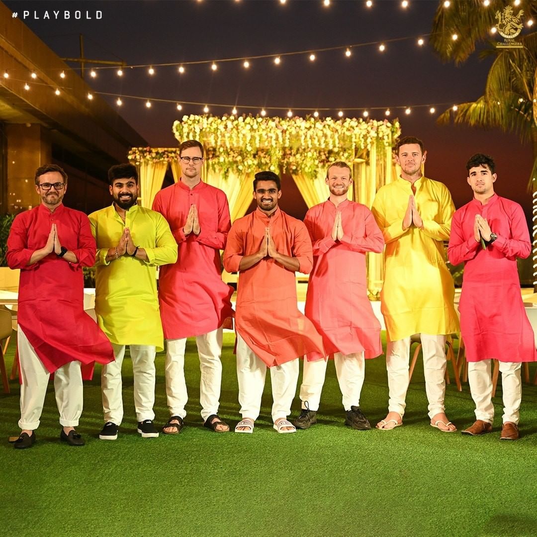 Amazing Pictures As RCB Celebrates Glenn Maxwell's Wedding to Vini ...