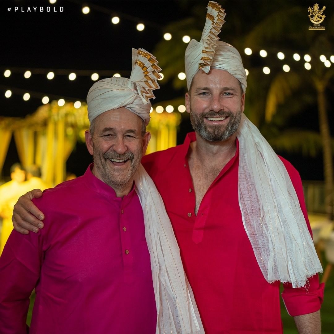 Amazing Pictures As RCB Celebrates Glenn Maxwell's Wedding to Vini ...