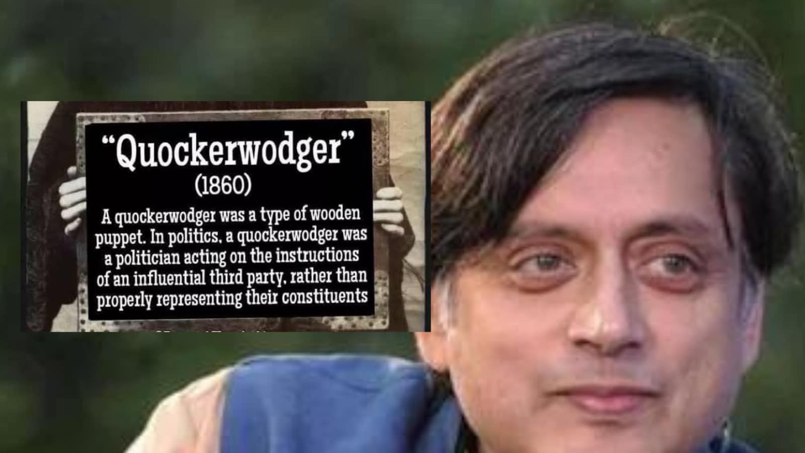 Shashi Tharoor Shares Meaning of 'Quockerwodger' in New Addition to ...