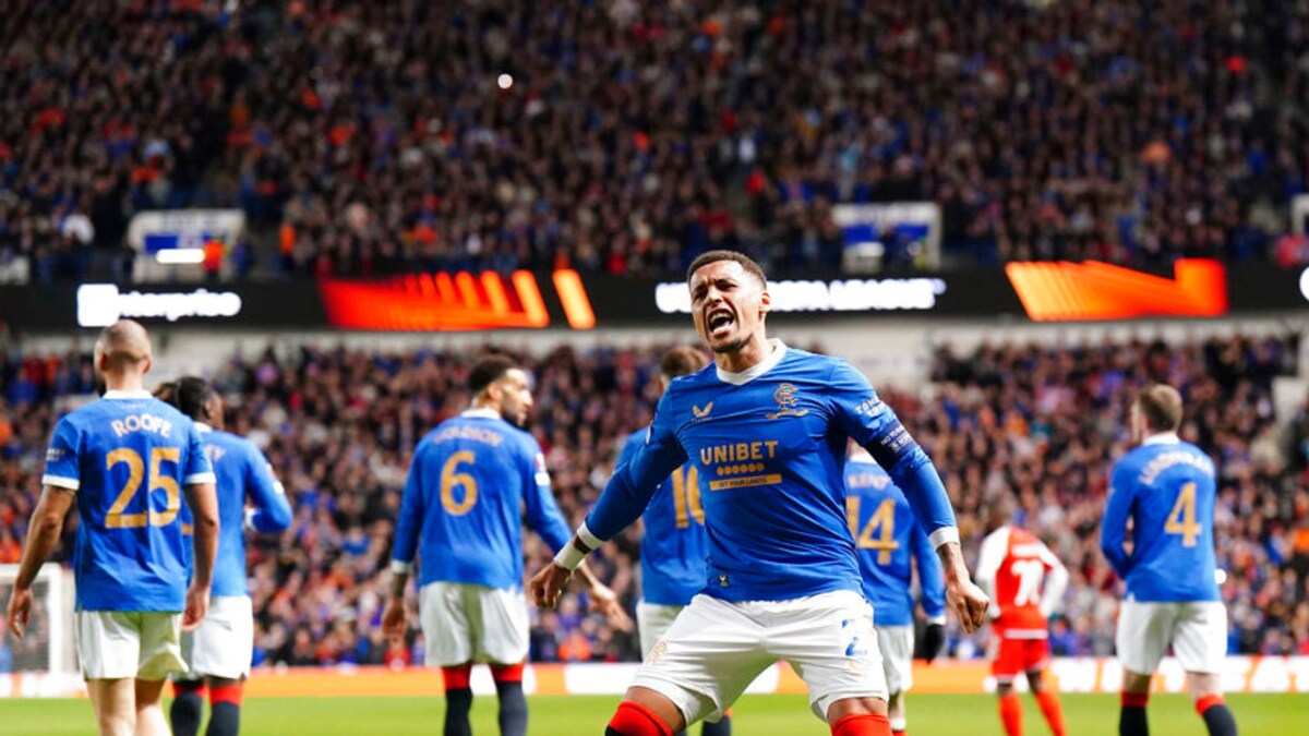 Europa League: Rangers Beat Nine-man Braga after Extra-time to Reach ...