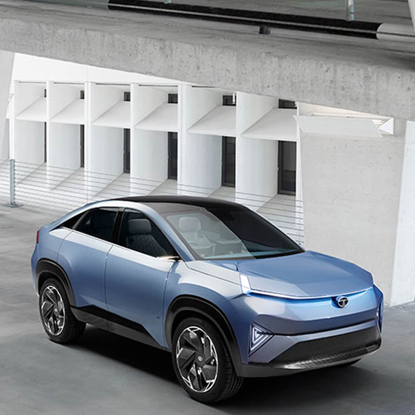 Tata Curvv Concept Unveiled Hints at Upcoming Electric SUV with 400 Km Range in India News18