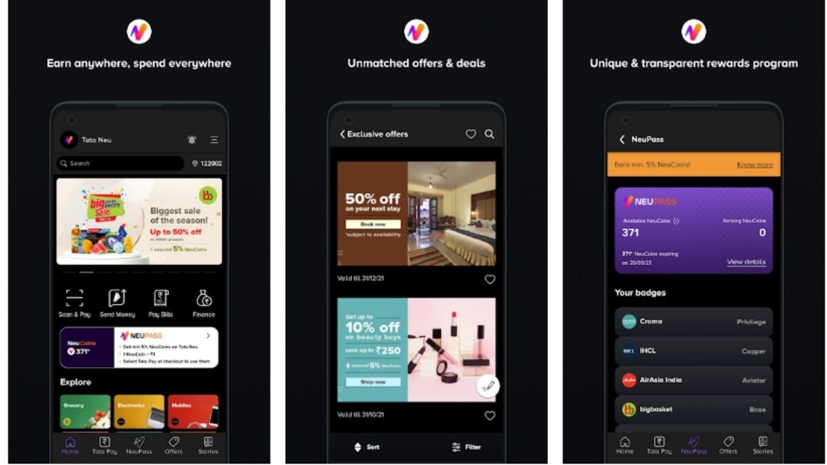 Tata Neu Launched in India: One Super App To Buy Flight Tickets ...