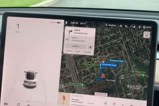 Tesla Car Detects Humans in Deserted Cemetery, Netizens Call it 'Ghost ...