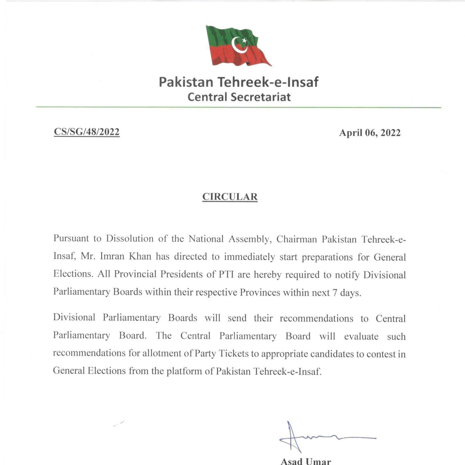 Begin Pak Poll Preparations Immediately: Imran Khan to PTI Cadre in ...