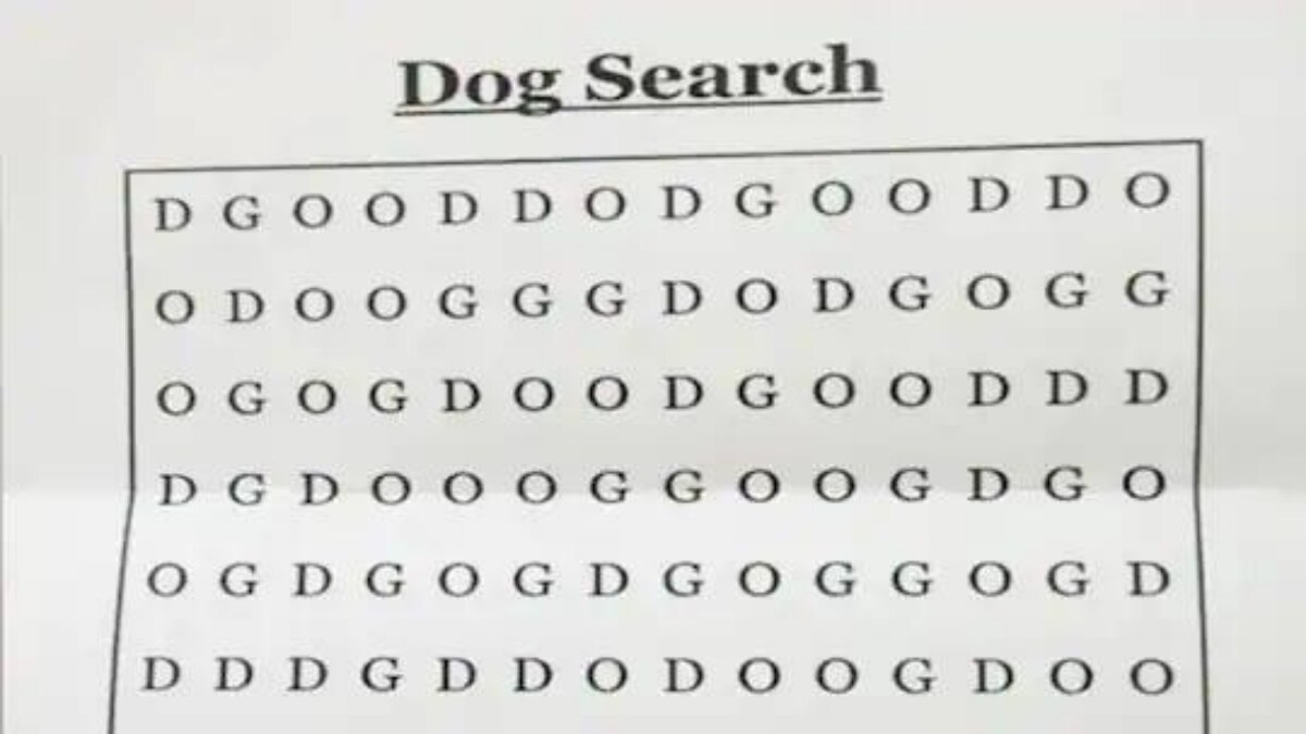 Can You Spot ‘Dog’ in This Word Search Dubbed ‘Hardest in The World ...