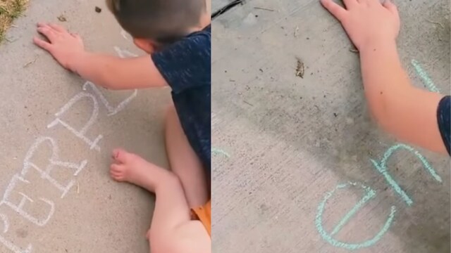 5-Year-old Child With Autism Writes in Different Fonts, Incredible ...