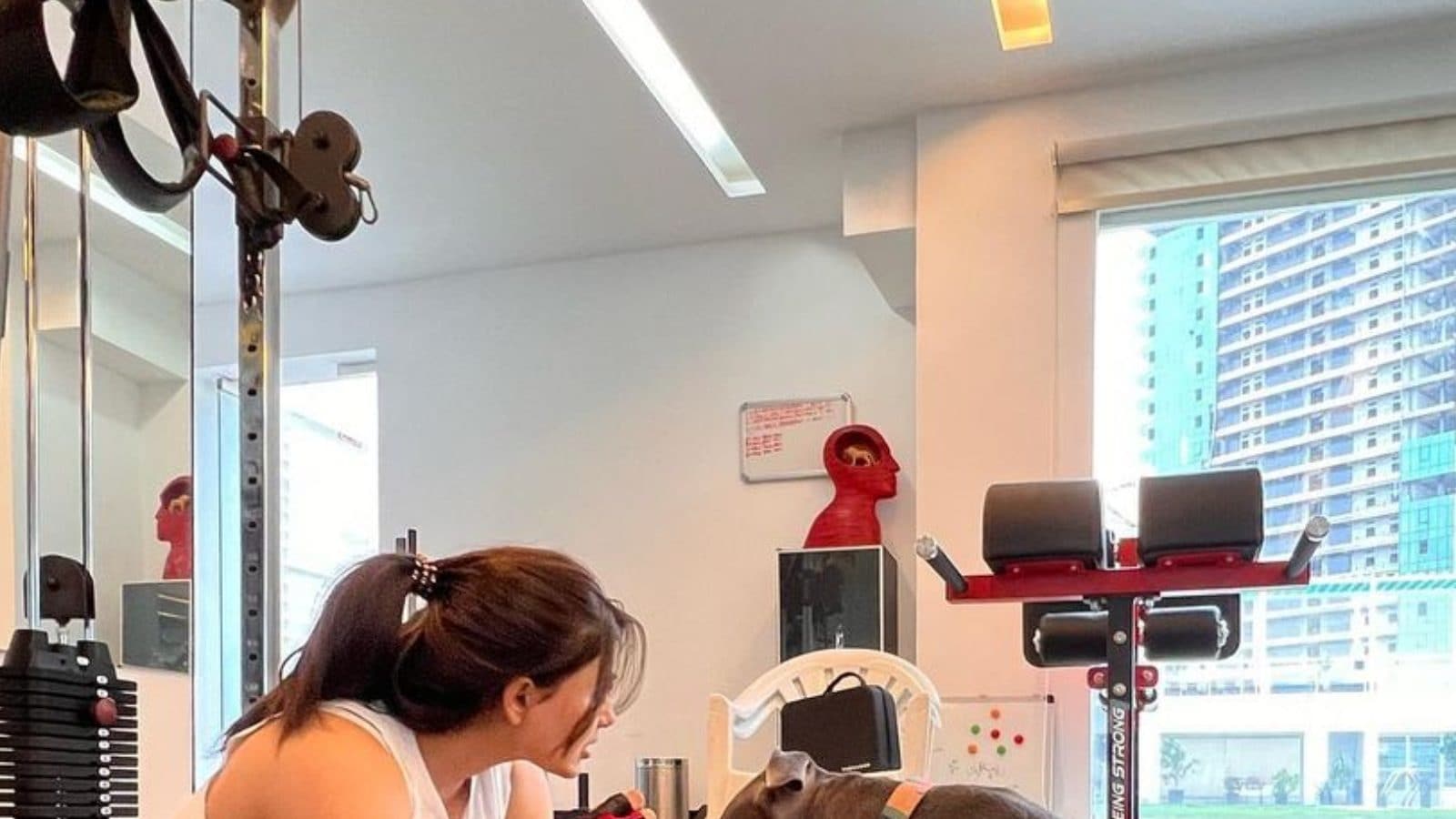 Samantha Ruth Prabhu Cuddles Up to Her Dog During Early Morning Workout Session: 'Missed This'