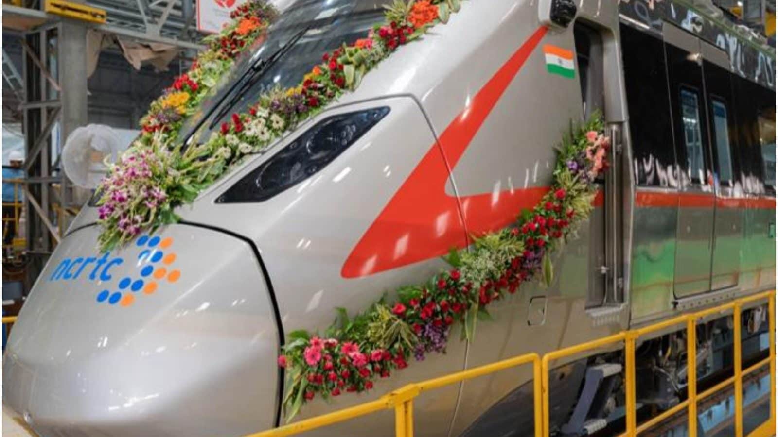 IN PICS: India’s First RRTS Train Set Handed Over for Delhi-Meerut ...
