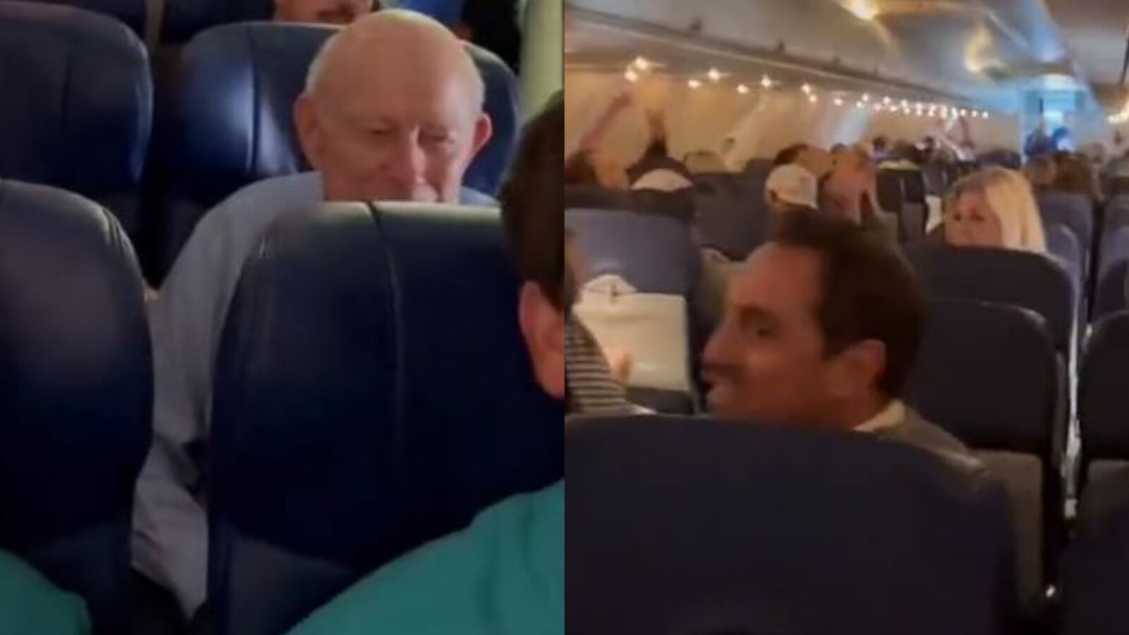 WATCH: Flight Crew, Passengers Join Hands to Celebrate Man's 95th ...