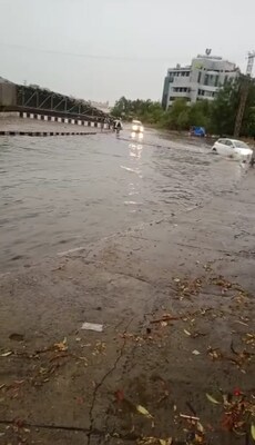 Delhi-NCR Rain LIVE: Traffic Snarls, Waterlogging in Parts of City and NCR After Heavy Rain; WFH ...