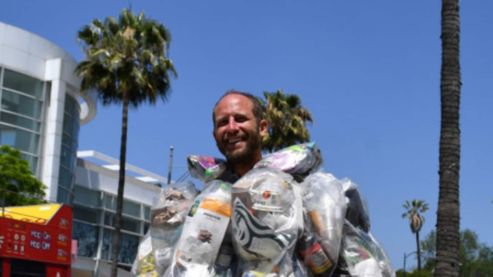 This Man Wore His Trash For a Month But it Wasn't a Total Waste | Buzz ...