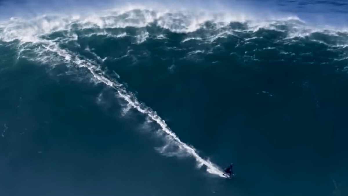 WATCH: German Surfer Rides Gigantic 86-feet Wave to Break Guinness ...