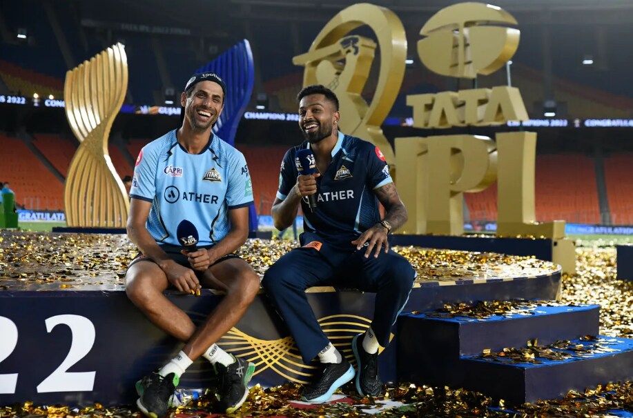 Gujarat Titans Players Celebrate in Style with Fans after Winning IPL ...