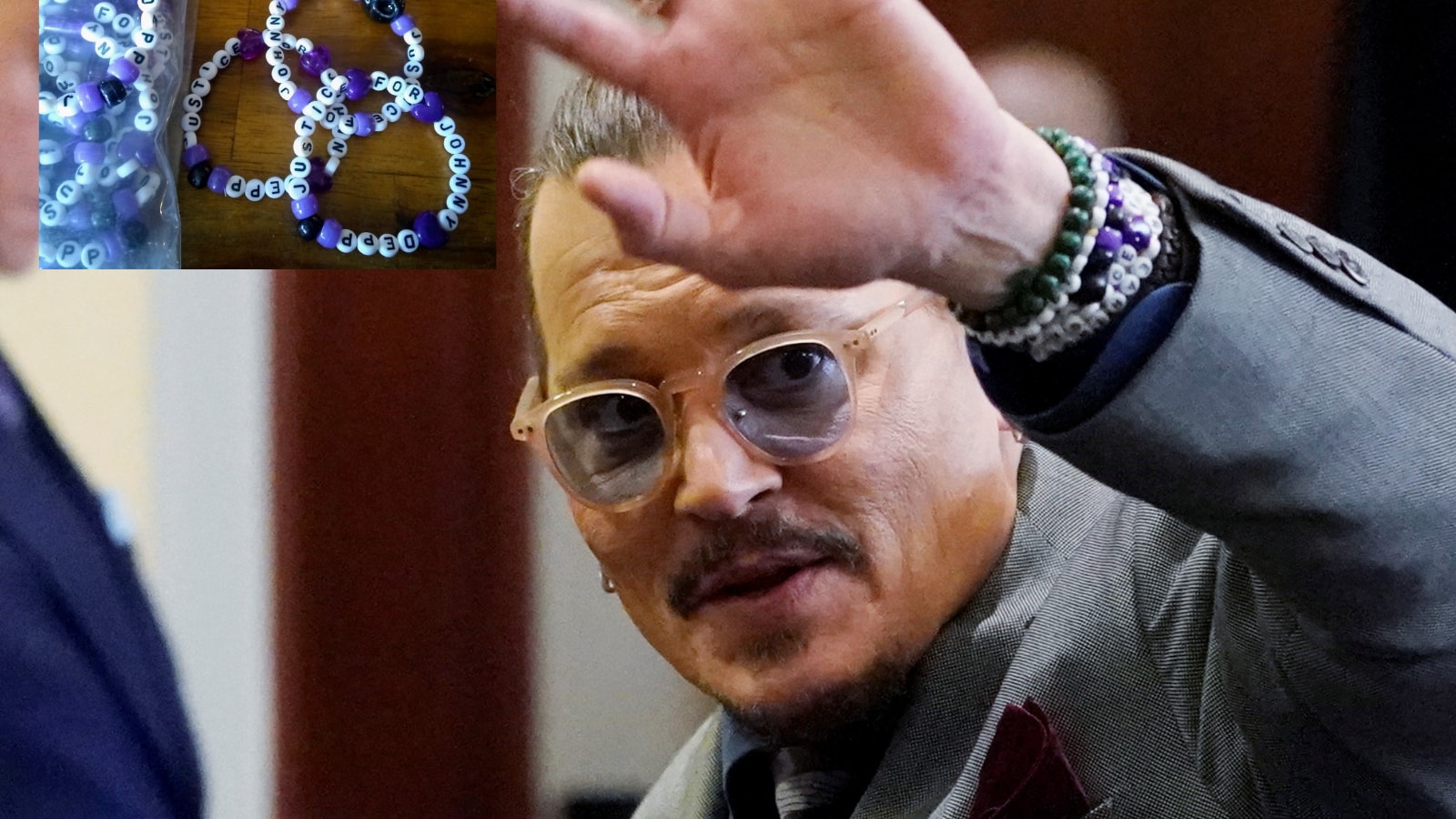 Has Johnny Depp Been Wearing 'Justice for Johnny' Bracelet Gifted by ...