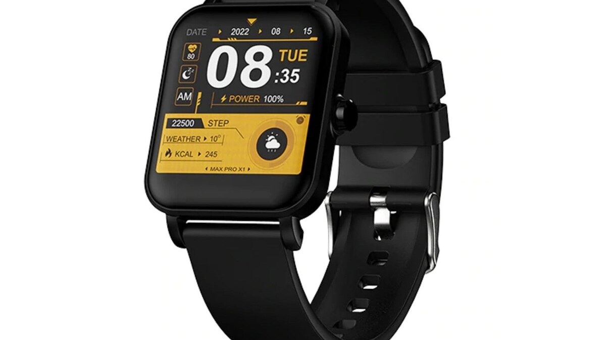 Maxima Max Pro X1 'Made in India' Smartwatch Launched in India, Priced ...