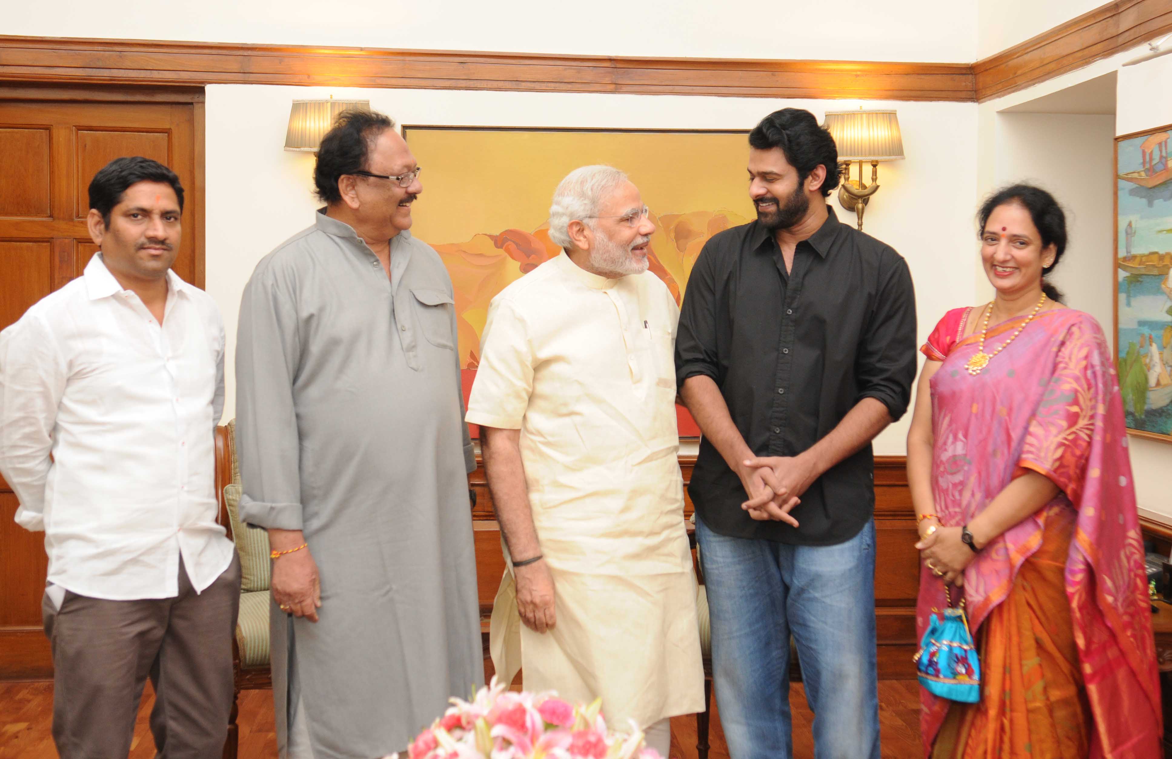Modi@8: From Bollywood to Tollywood, Celebrities Who Met PM Narendra ...