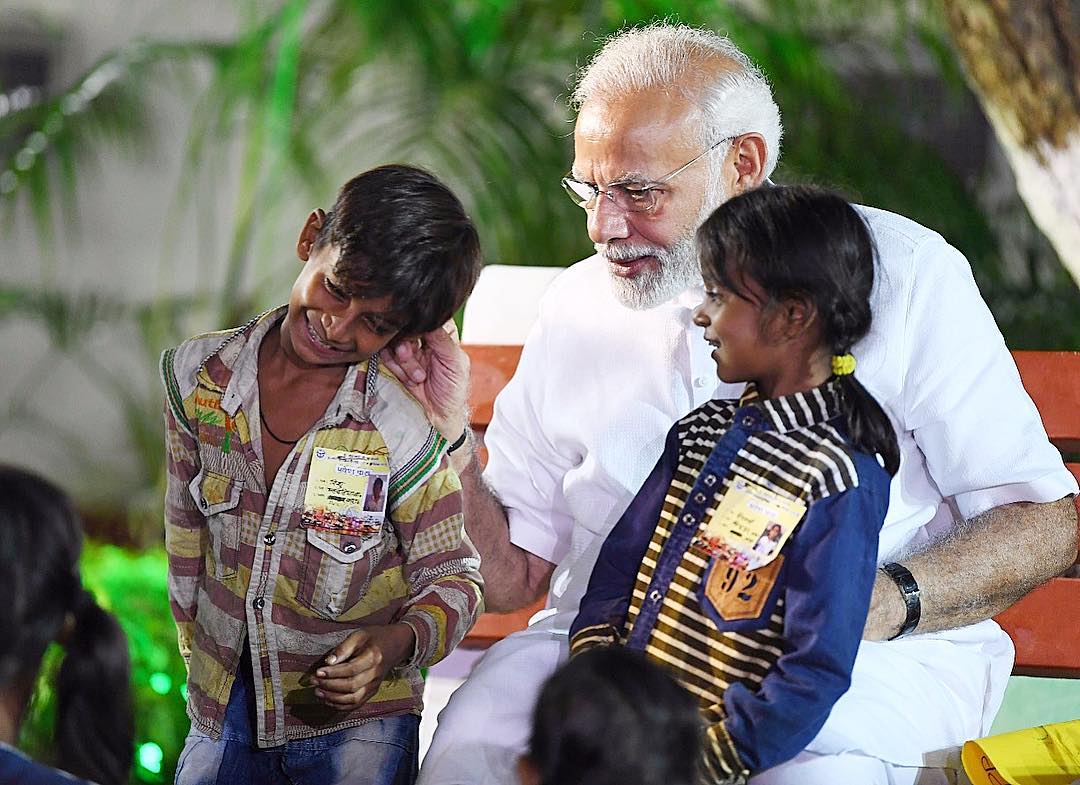 Modi@8: PM Narendra Modi and His Young Friends - News18